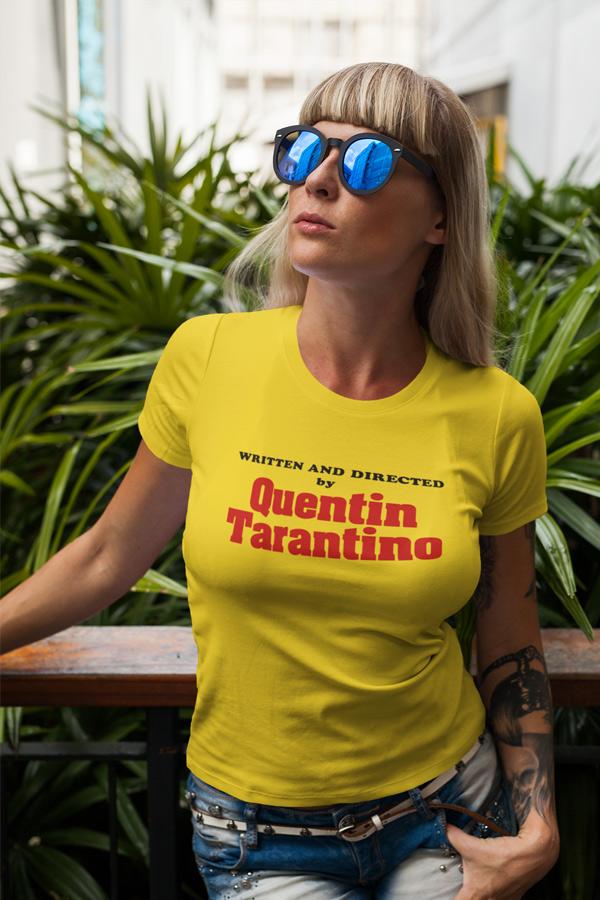 Written and Directed by Quentin Tarantino - Unisex T-Shirt - ALTstyled